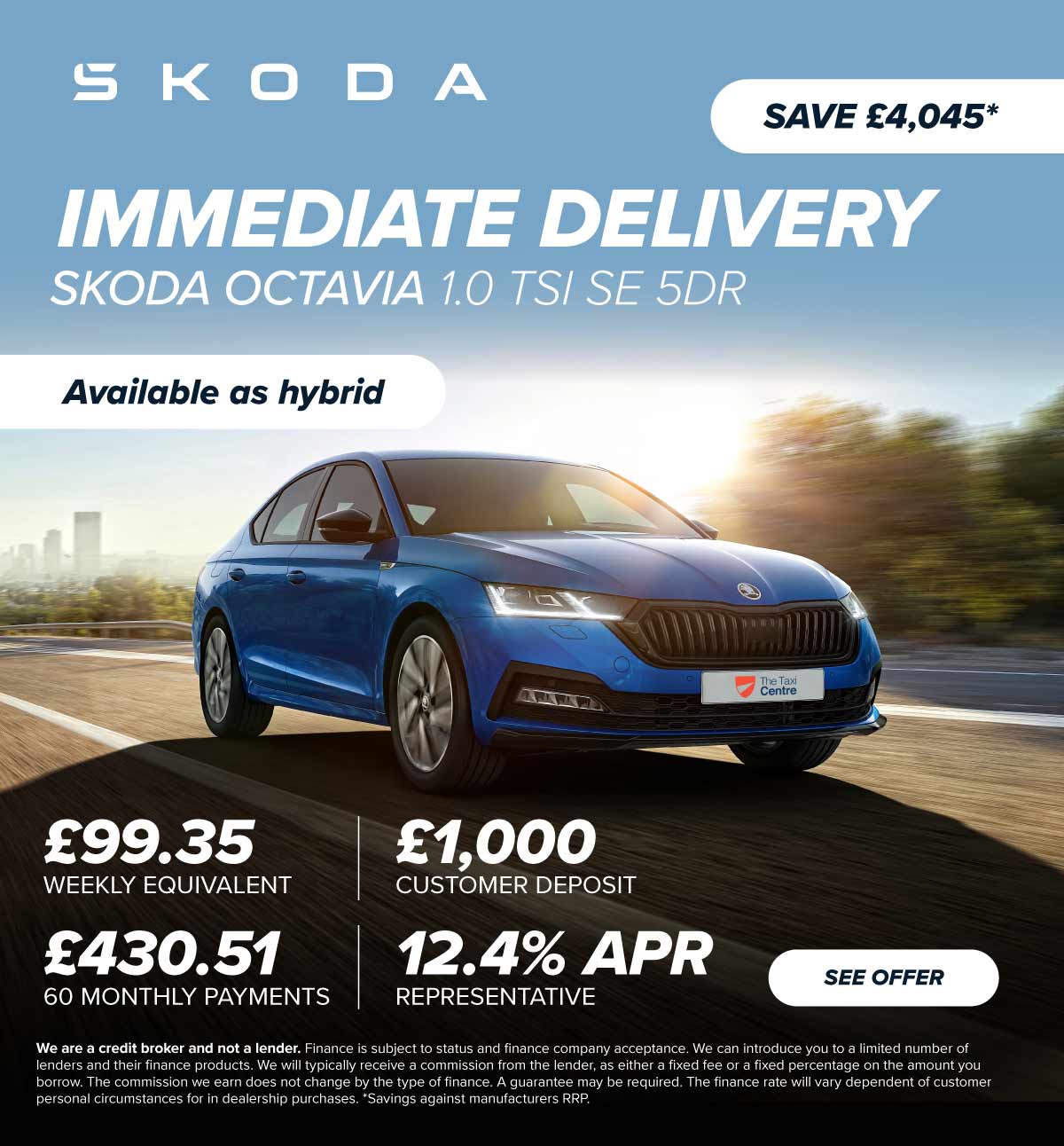 Special Offers | The Taxi Centre